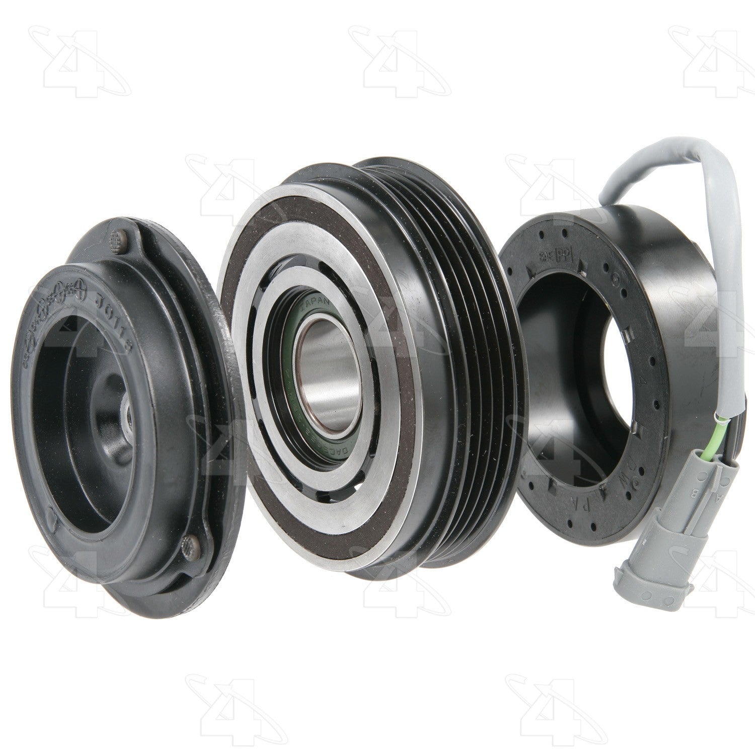 Four Seasons New Clutch Assembly 47362 for Chevrolet Silverado and GMC ...