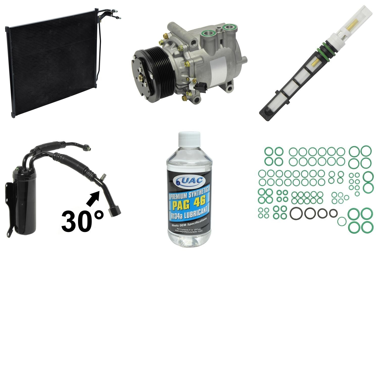 Universal Air KT1706A A/C Compressor and Component Kit – PartCatalog