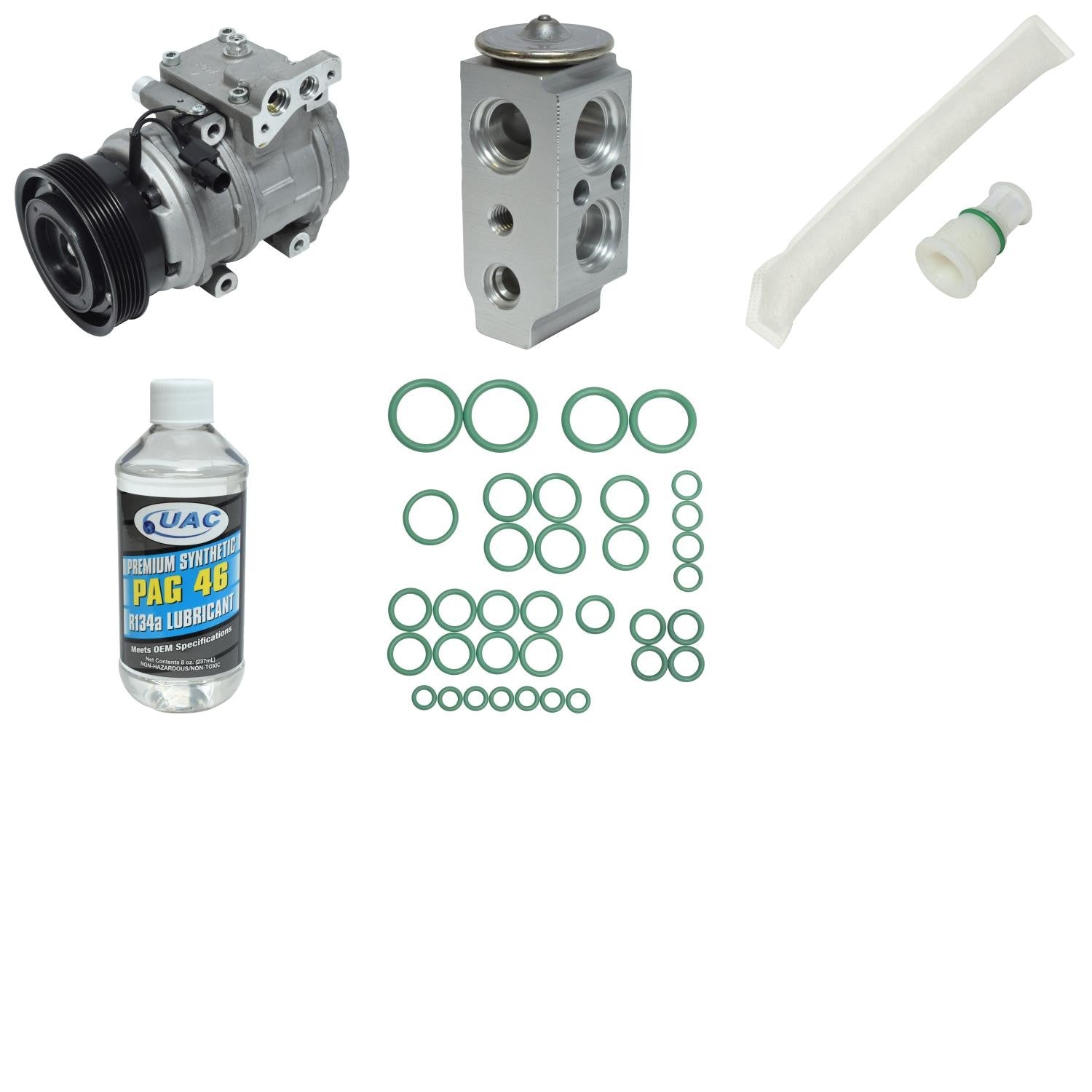 Universal Air KT4964 A/C Compressor Kit for Hyundai Genesis Coupe ...