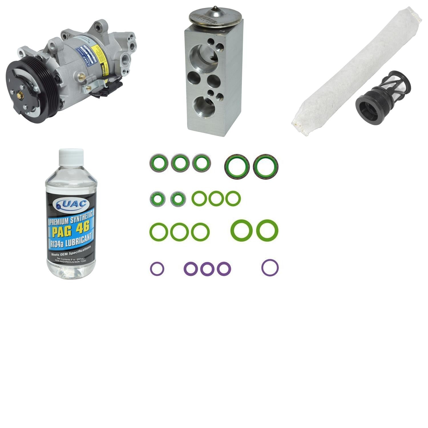 Universal Air KT5880 A/C Compressor and Component Kit – PartCatalog